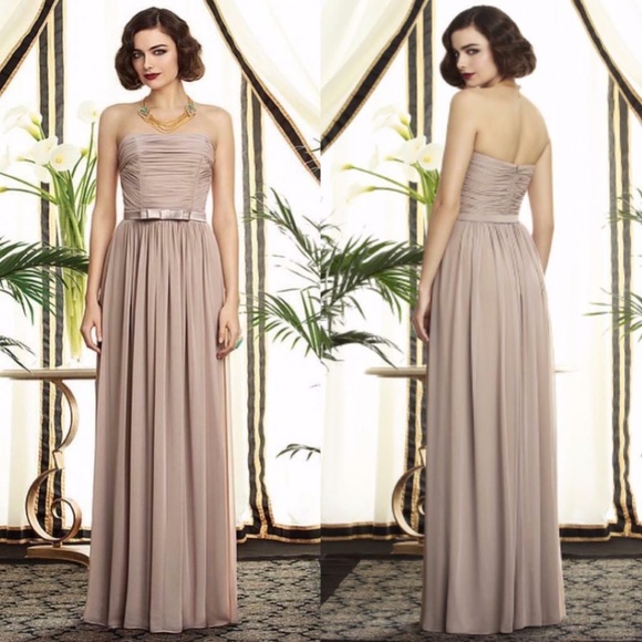 Dessy Collection | Dresses | New 2898 Dessy Collection Topaz Chiffon ...